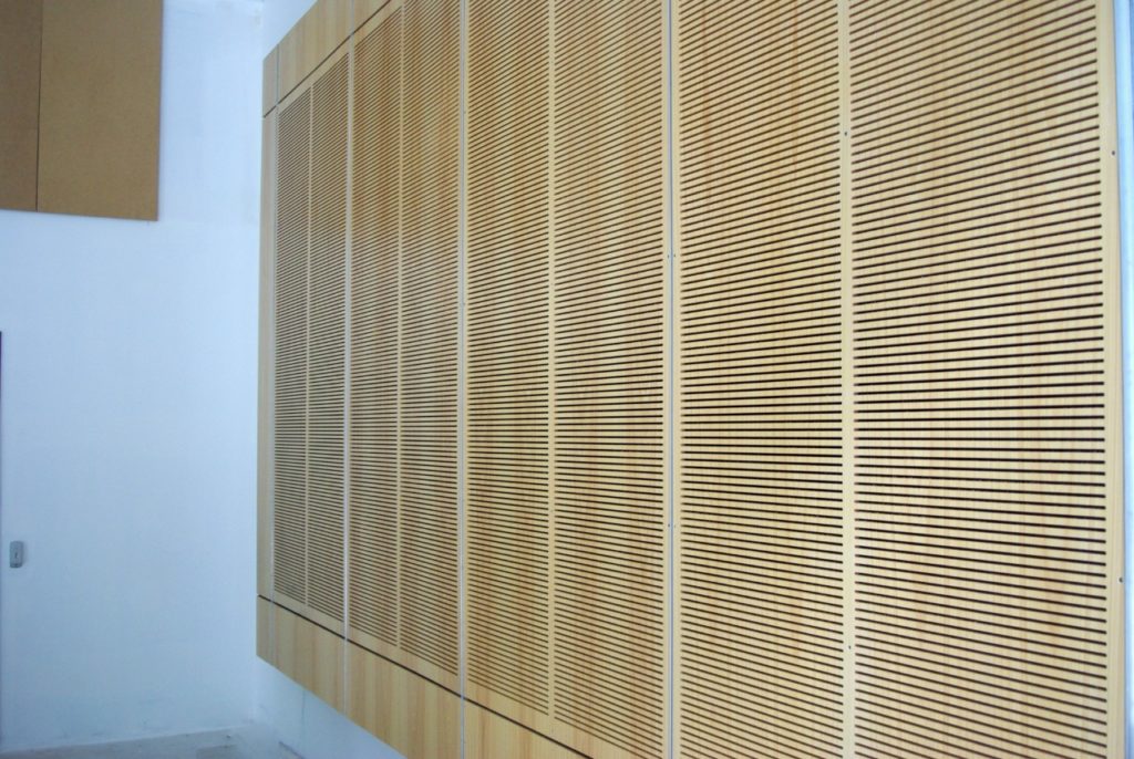 Acoustic Timber Ceiling and Wall Panels - DecraTimber