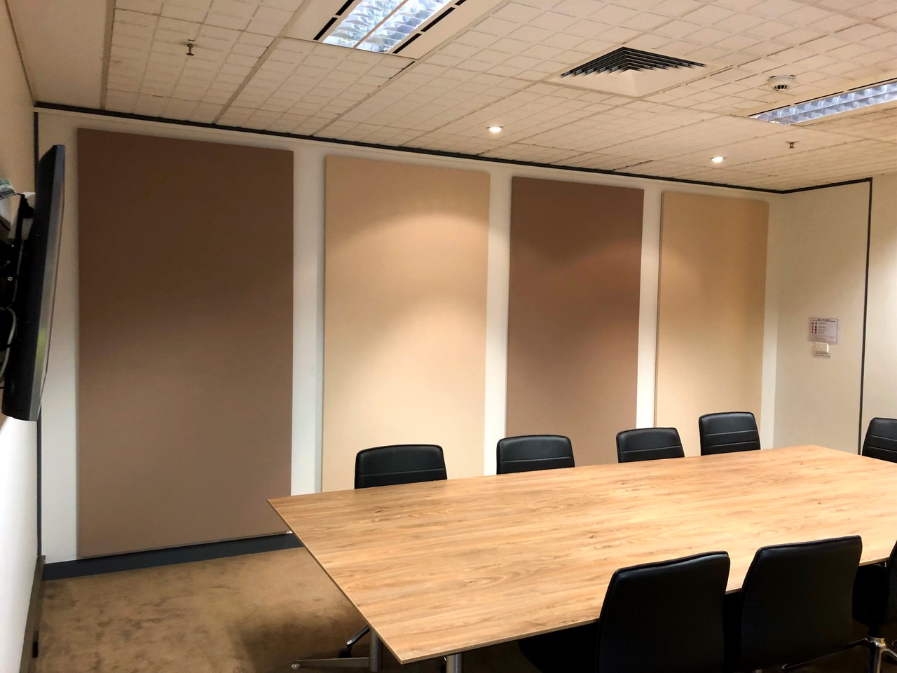 DecraSorb Acoustic Wall Panels In Office | DecraSound Acoustics Panels